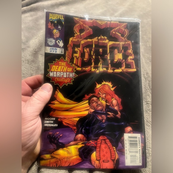 Marvel | Accents | Marvel X Force The Death Of Warpath Really Jan 97 73 ...
